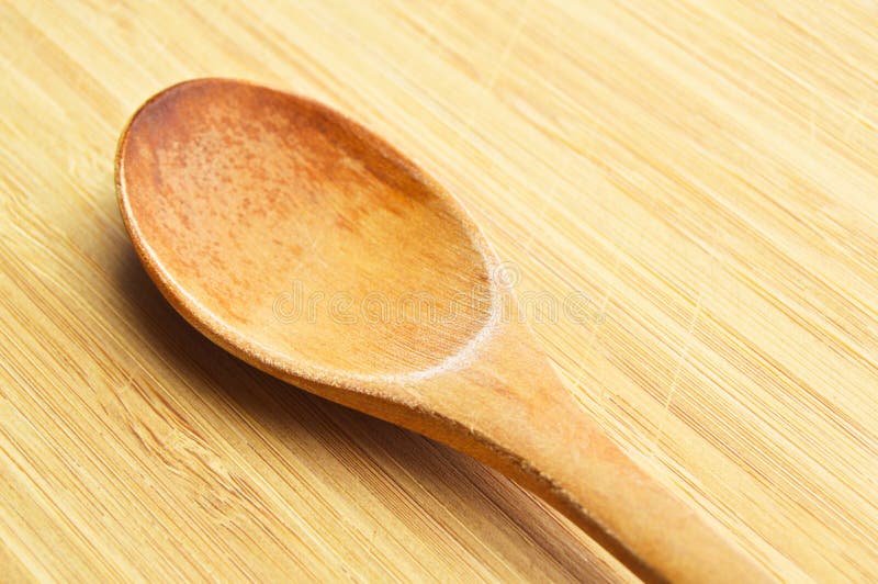 Traditional Wooden Spoon for Modern and Old Kitchens Stock Photo ...