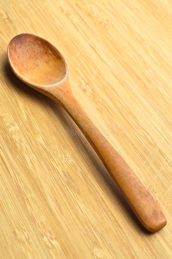 Traditional Wooden Spoon for Modern and Old Kitchens Stock Photo ...