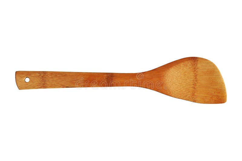 Traditional Wooden Spoon for Modern and Old Kitchens Stock Image ...