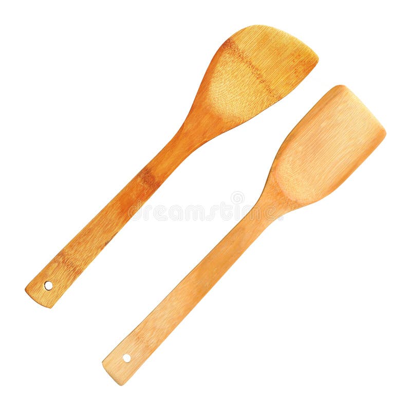Traditional Wooden Spoon for Modern and Old Kitchens Stock Image ...