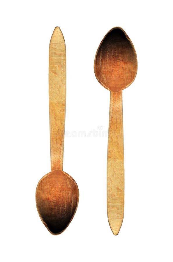 Traditional Wooden Spoon for Modern and Old Kitchens Stock Image ...