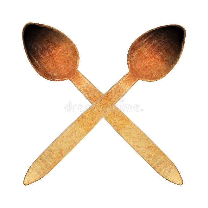 Traditional Wooden Spoon for Modern and Old Kitchens Stock Image ...