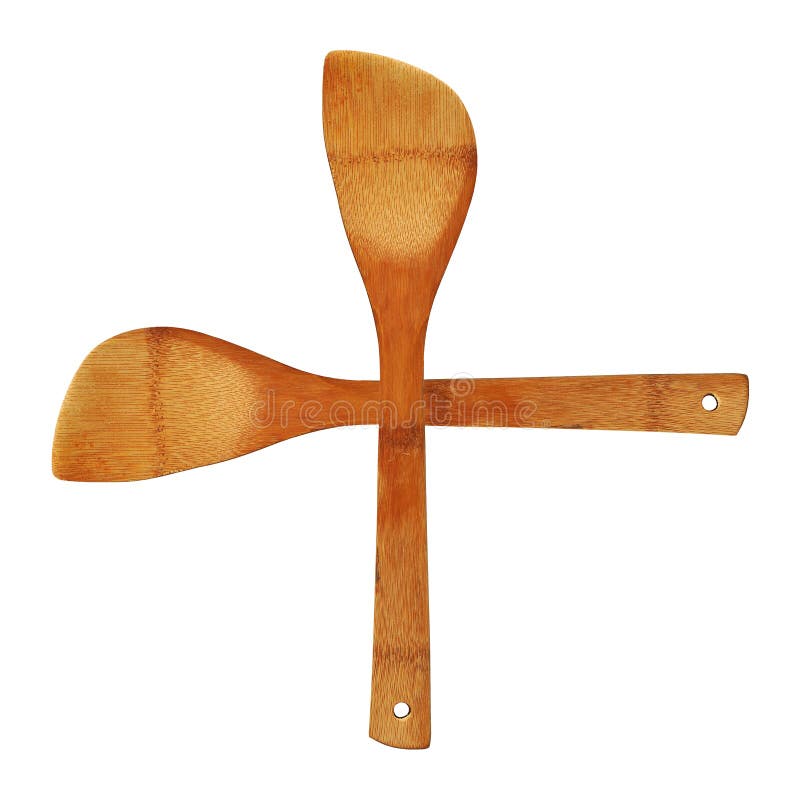 Traditional Wooden Spoon for Modern and Old Kitchens Stock Image ...