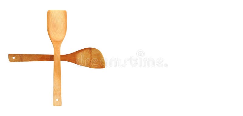 Traditional Wooden Spoon for Modern and Old Kitchens Stock Image ...