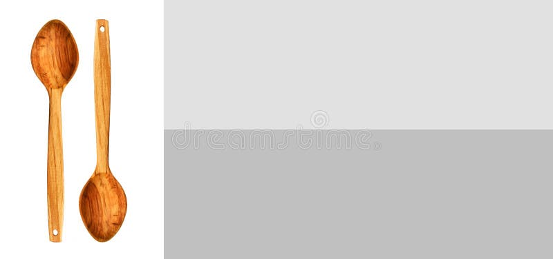 Traditional Wooden Spoon for Modern and Old Kitchens Stock Image ...