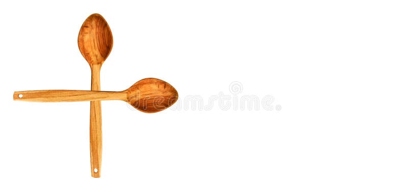 Traditional Wooden Spoon for Modern and Old Kitchens Stock Image ...