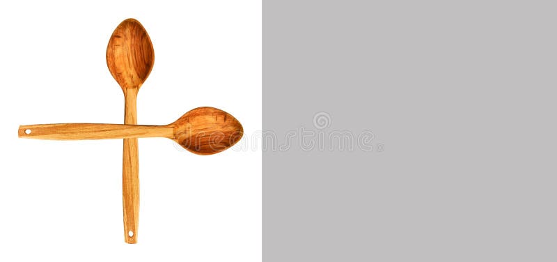 Traditional Wooden Spoon for Modern and Old Kitchens Stock Image ...