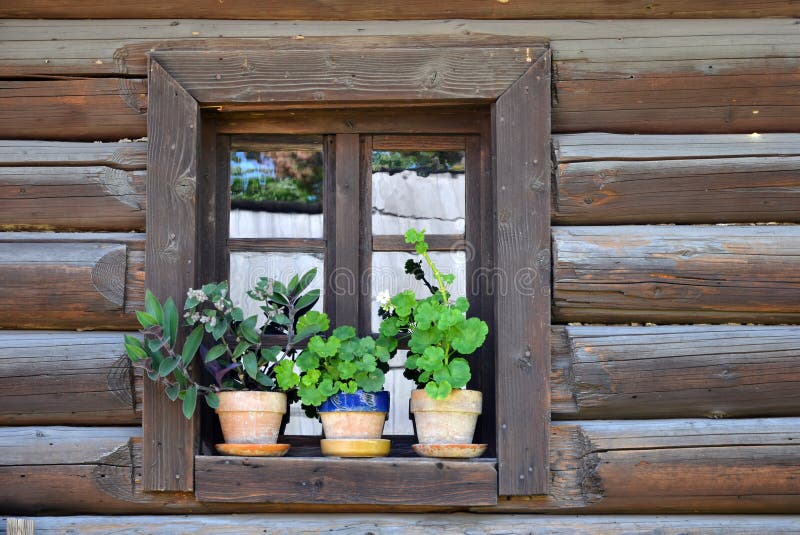 Traditional Wooden Window in Romania Village Stock Photo - Image of ...