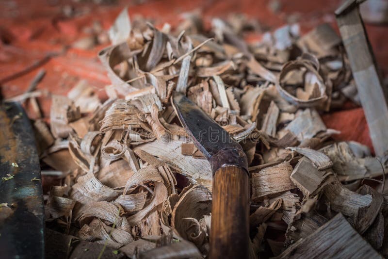 Traditional Woodworker Tools Stock Photo - Image of wooden, workshop ...