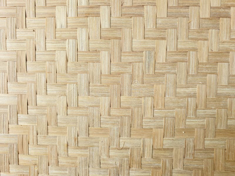 Traditional Woven Bamboo Texture Stock Photo - Image of material ...