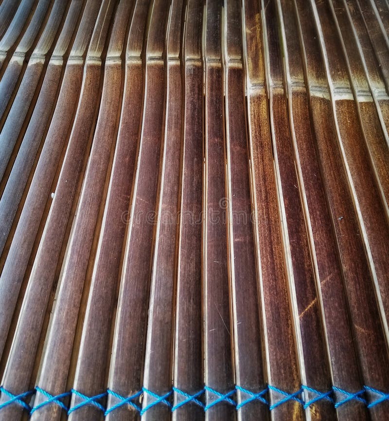 Traditional Woven Made of Black Bamboo Stock Photo - Image of woven ...