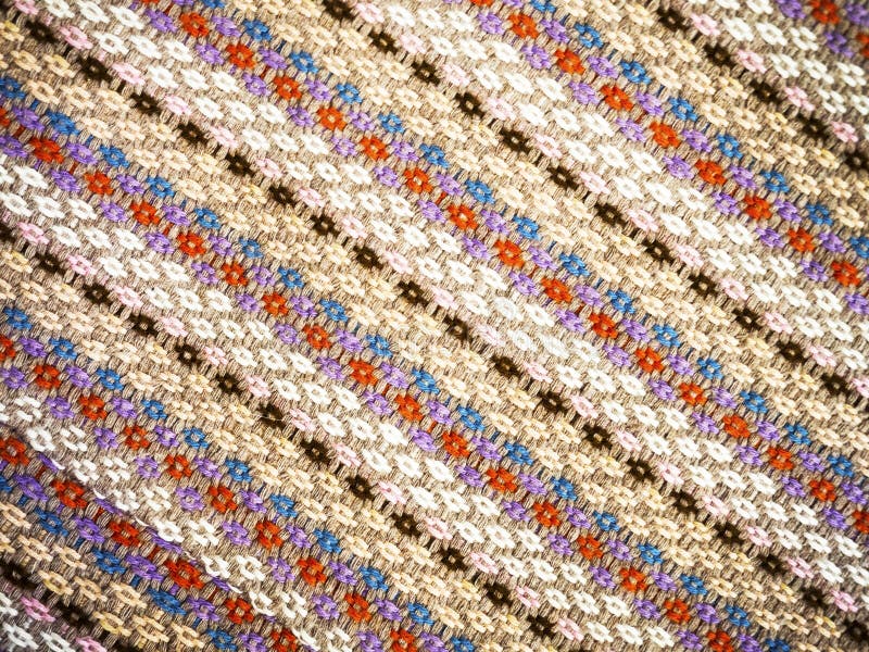 Traditional Woven Tais Fabric Scarves in Dili East Timor Leste Stock ...