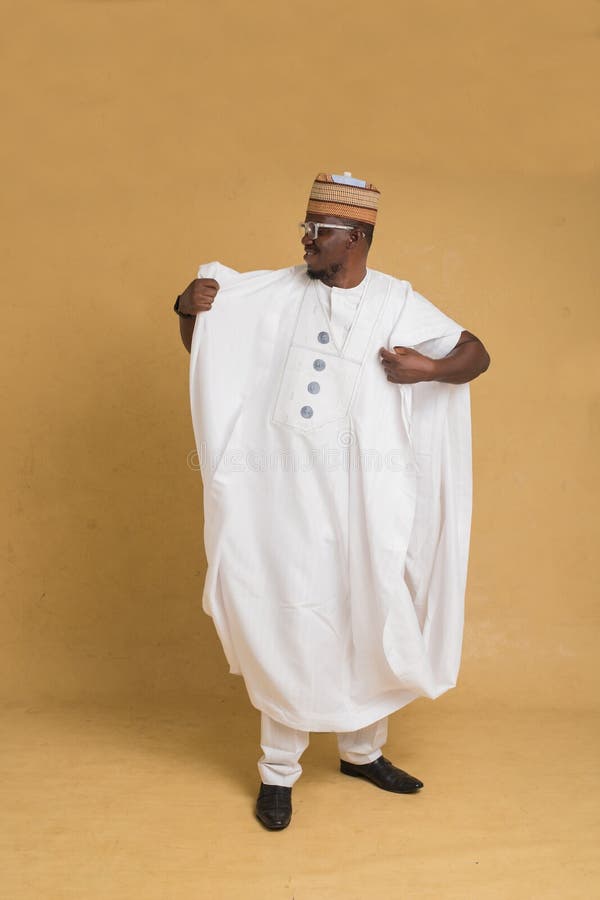 A Traditionally Dressed Northern Business Man Proudly Posing Stock ...