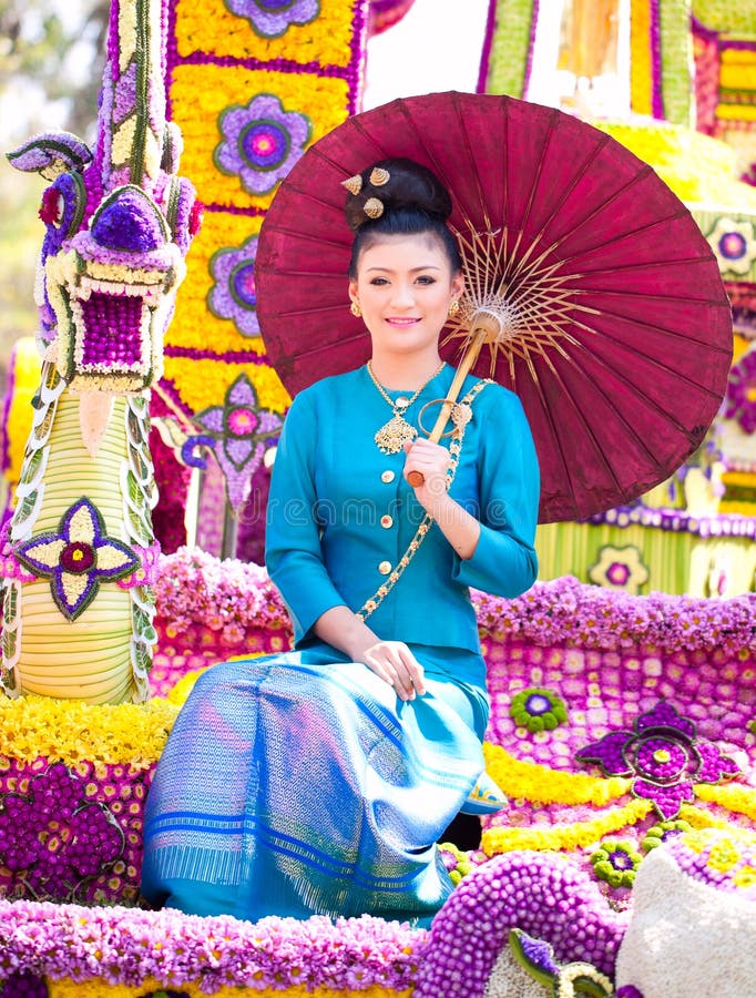 Traditionally Dressed Woman I Editorial Stock Photo - Image of ...