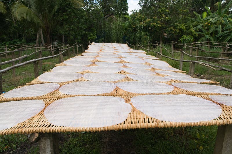 Traditionally Made Rice Paper Stock Image - Image of scenic, handicraft ...