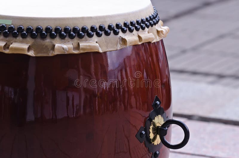 Traditioneel Japans Slaginstrument Taiko Stock Foto - Image of ...