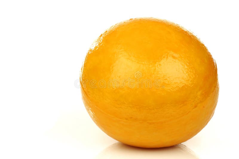 Traditionele Edammer Kaas Genoemd Edammer Stock Afbeelding - Image of ...