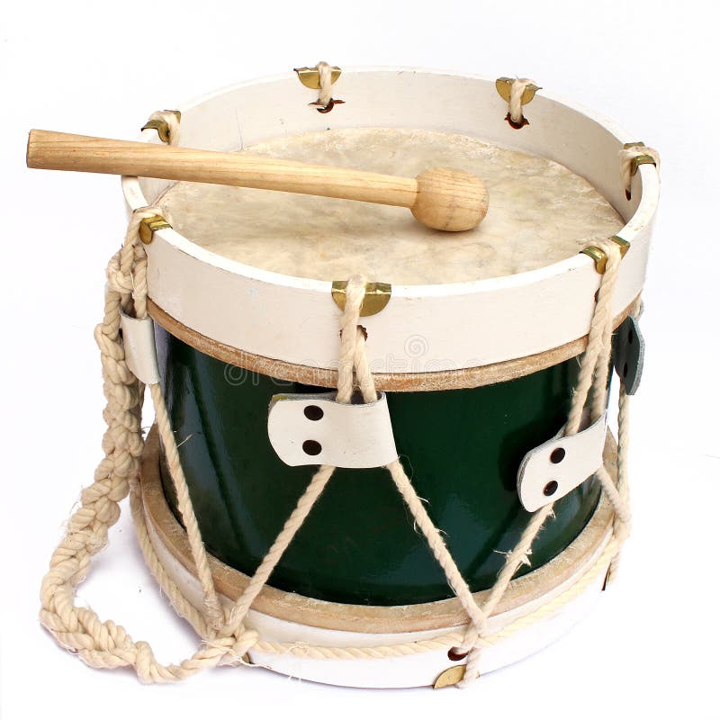 Traditionele trommel stock afbeelding. Image of metaal - 27112311