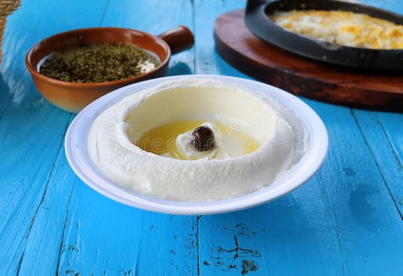 Traditionell Libanesisk Frukost Fotografering för Bildbyråer - Bild av ...