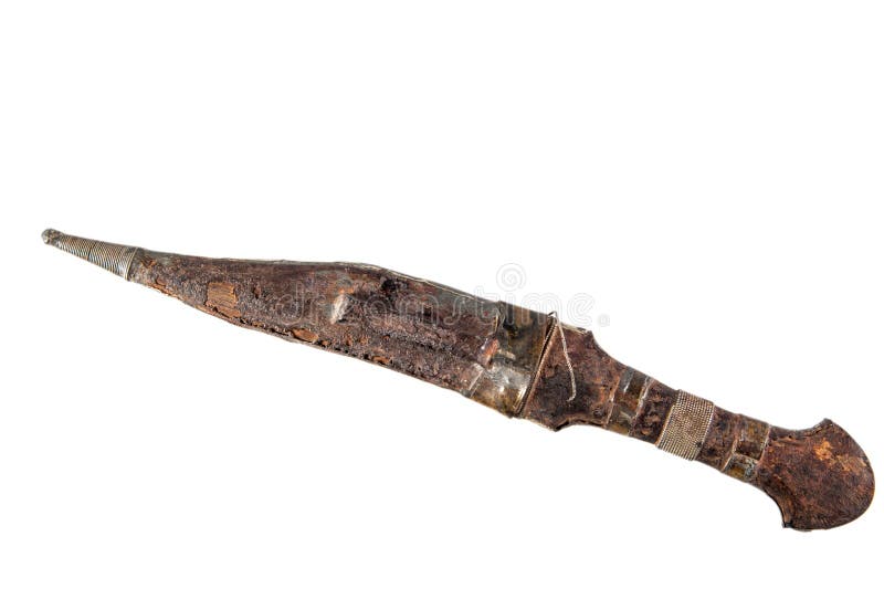 Traditioneller Alter Dolch Der Osmane Stockfoto - Bild von antike, mord ...