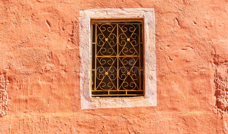 Moroccan Window in Arabic Style Stock Photo - Image of arabic, white ...
