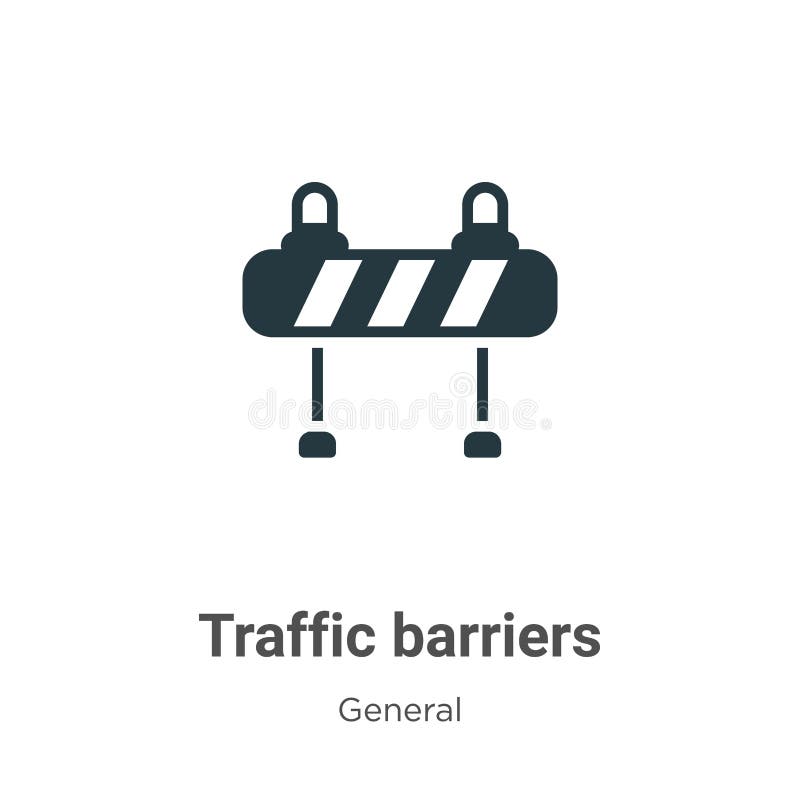 Traffic Barriers Collection Stock Illustrations – 126 Traffic Barriers ...
