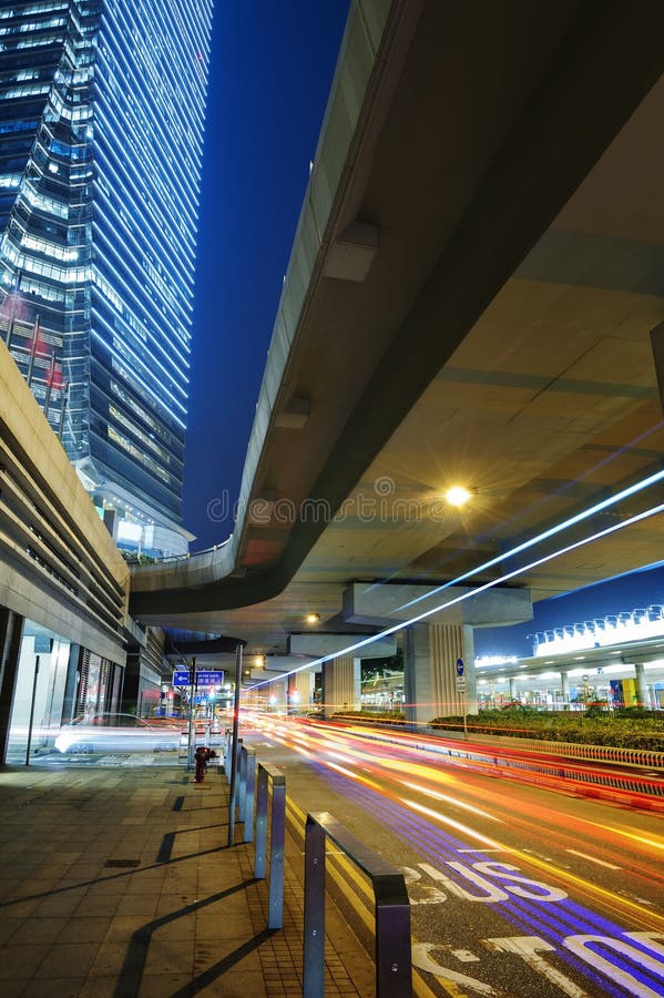 Traffic stock image. Image of fast, abstract, building - 35421663