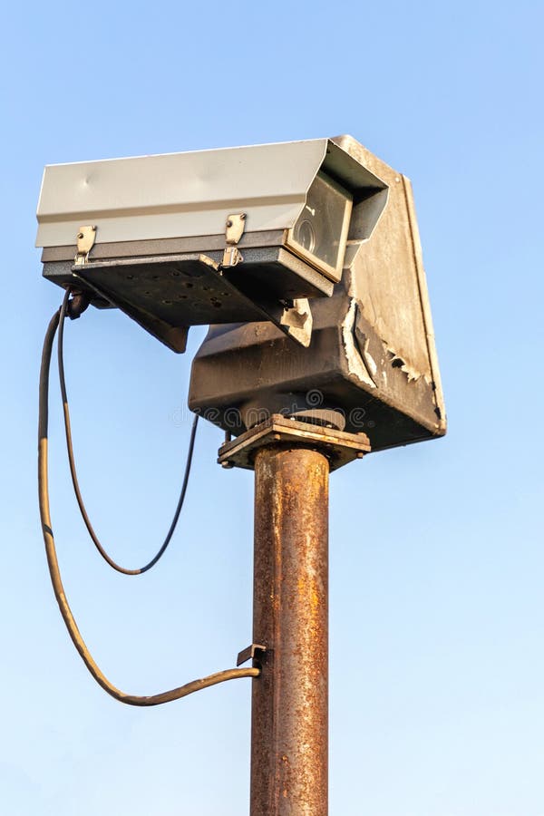 Traffic Camera Pole stock image. Image of cctv, capital - 187434537