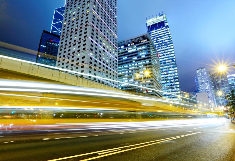 Traffic in city stock image. Image of beautiful, blurred - 23767321