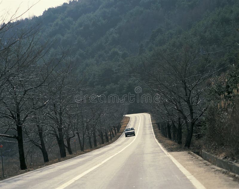 Traffic stock photo. Image of landscape, highway, mountain - 81537310