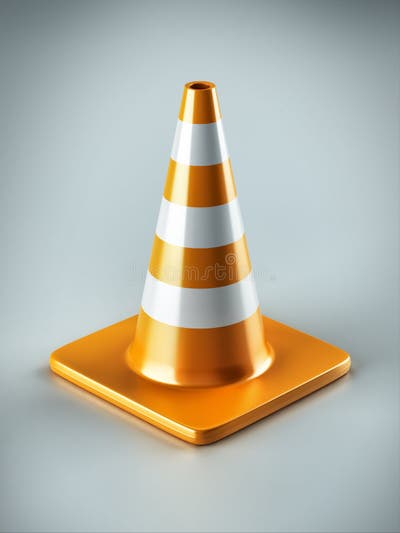 Orange Rubber Traffic Cone Stock Illustrations – 115 Orange Rubber ...