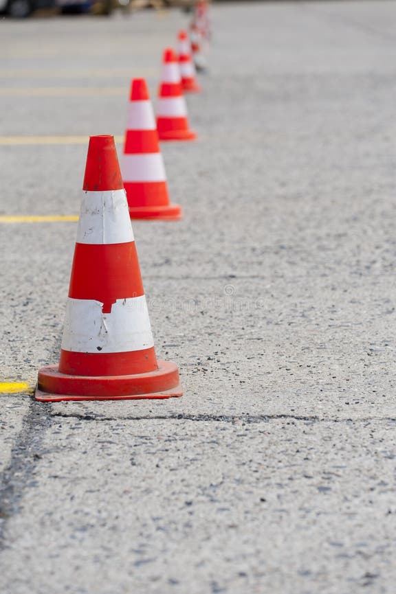 Traffic cone stock photo. Image of direction, symbol - 20748316
