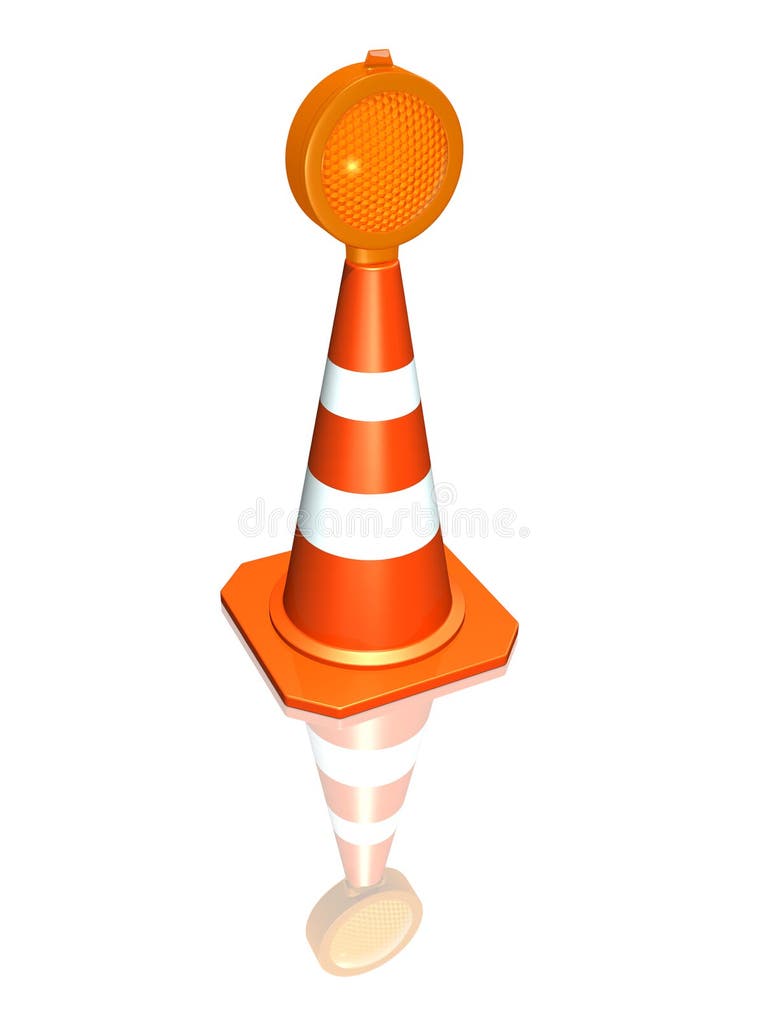 Traffic Cone Street Stock Illustrations – 10,721 Traffic Cone Street ...