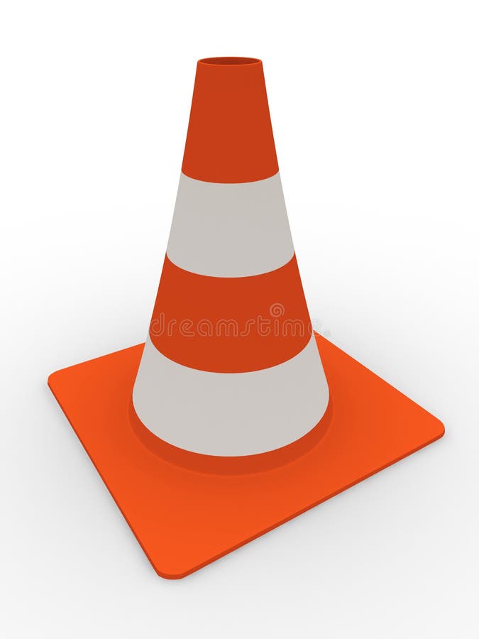 Traffic cone stock vector. Illustration of repair, danger - 75336024 Traffic cone stock vector. Illustration of repair, danger - 75336024