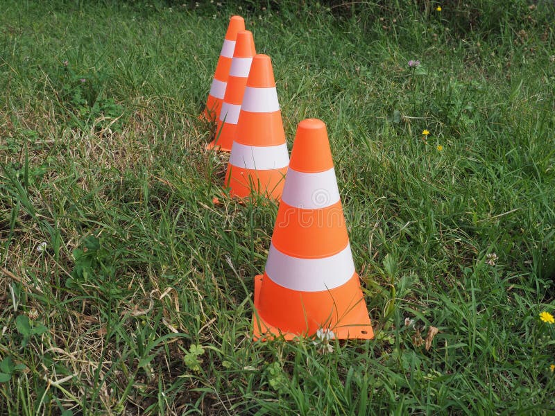 Traffic cone sign stock image. Image of safety, road - 192256685