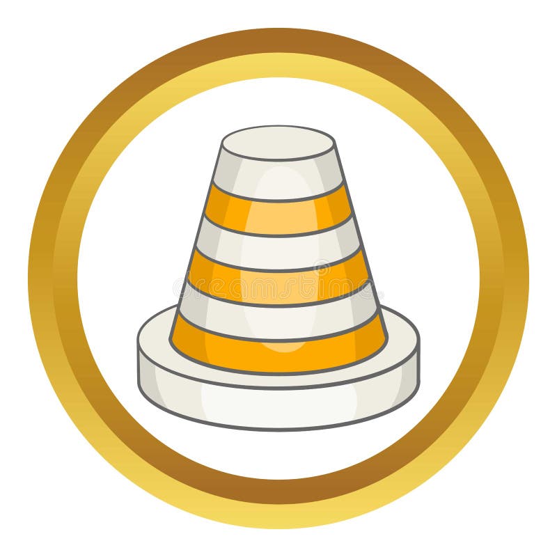 Hop Cone Vector Icon, Cartoon Style Stock Vector - Illustration of ...