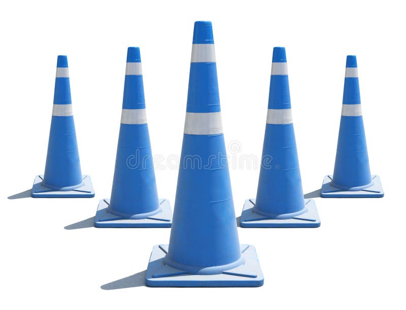 Traffic cones stock photo. Image of attention, cone, rubber - 76277704