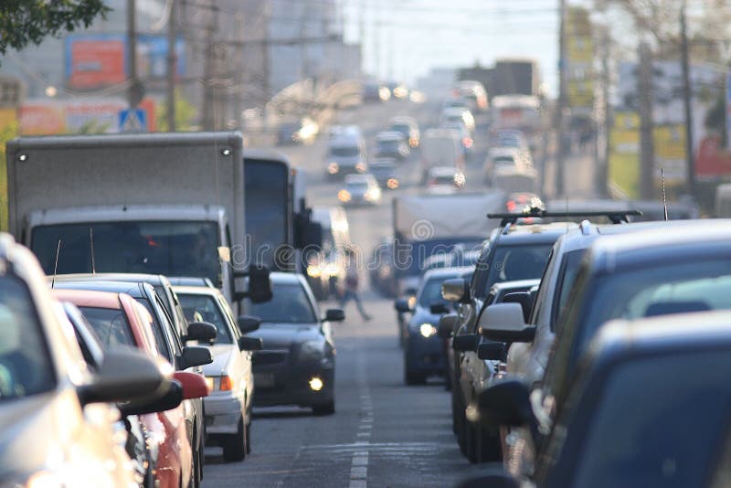Traffic congestion stock photo. Image of ecology, line - 57229626