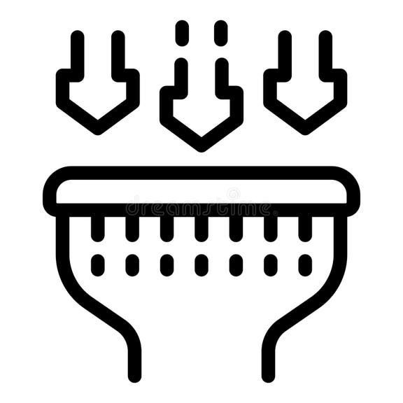Traffic Control Icon Outline Vector. Road Operations Management Stock ...