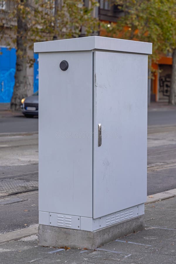 Traffic Electrical Box stock photo. Image of electrical - 235568060