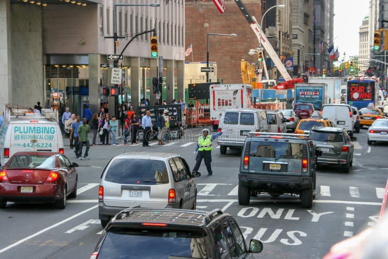 Traffic Enforcement Agents in Manhattan Editorial Photo - Image of ...