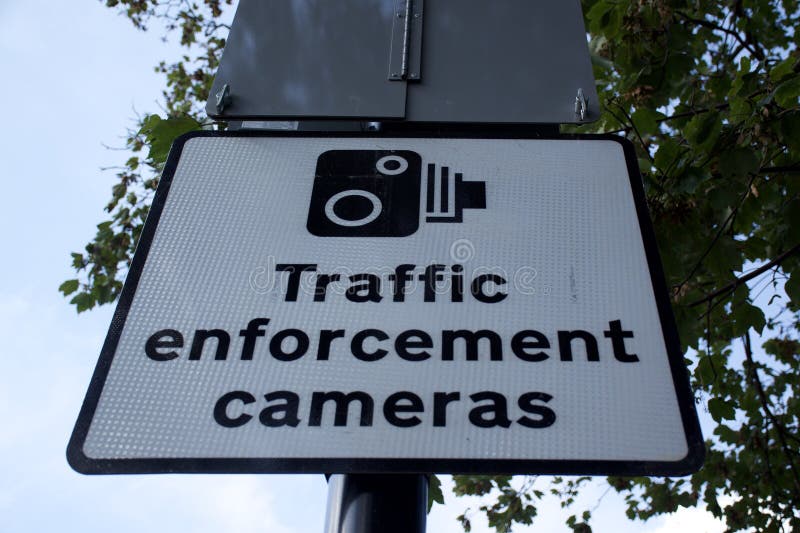 A Traffic Enforcement Camera Stock Image - Image of camera ...