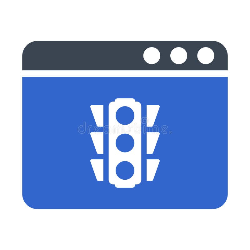 Traffic Generated icon stock vector. Illustration of traffic - 239873471