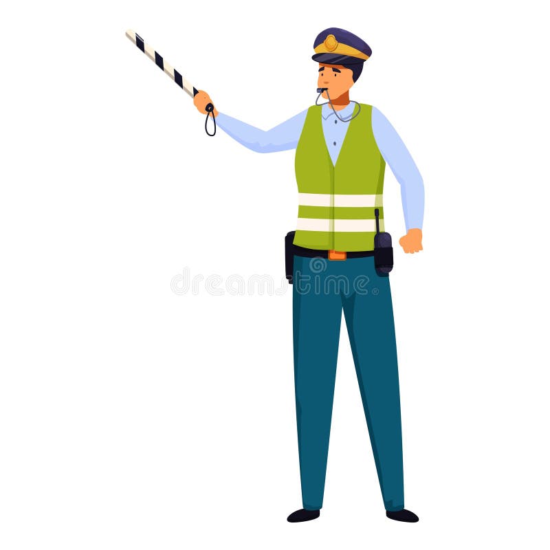Traffic Guard Cartoon Stock Illustrations – 2,450 Traffic Guard Cartoon ...