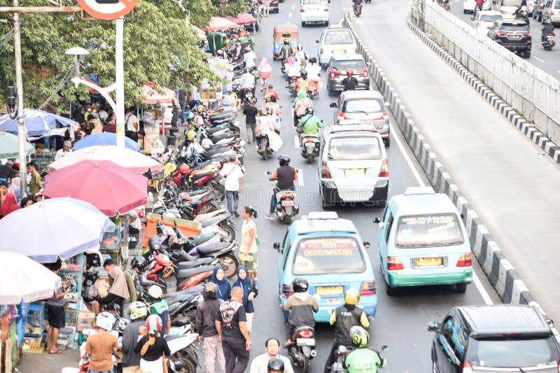 Traffic in Jakarta Largest City. Jakarta, Indonesia, May 7 2024 ...