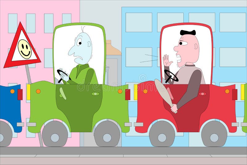 Cartoon Traffic Jam Stock Illustrations – 529 Cartoon Traffic Jam Stock ...