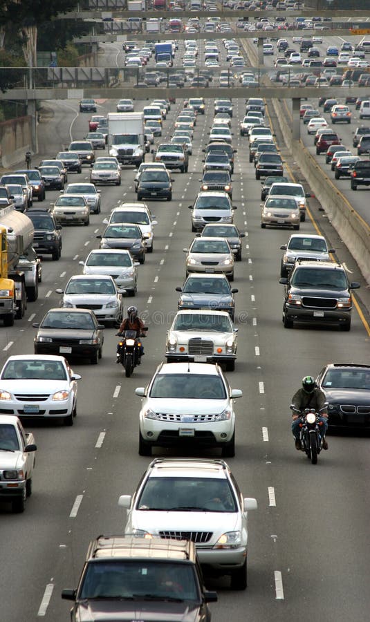 Traffic jam stock photo. Image of merging, carpool, line - 1870858
