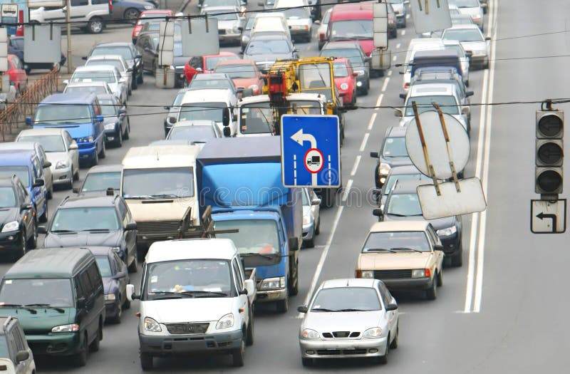 Traffic jam 3 stock photo. Image of people, bottleneck - 6986722