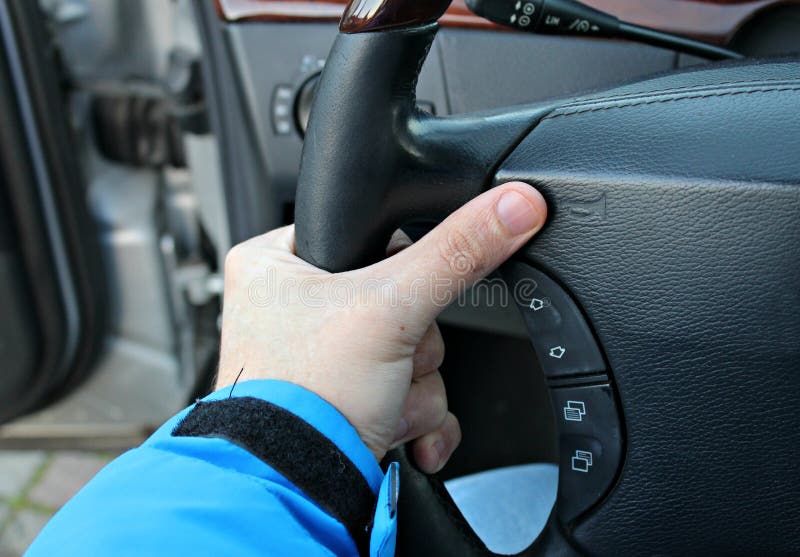 Traffic jam stock photo. Image of blue, loud, stearing - 85620800