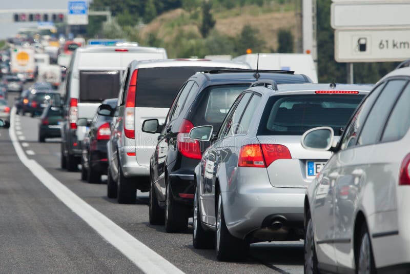 Traffic jam stock photo. Image of motion, motorway, europe - 33562746